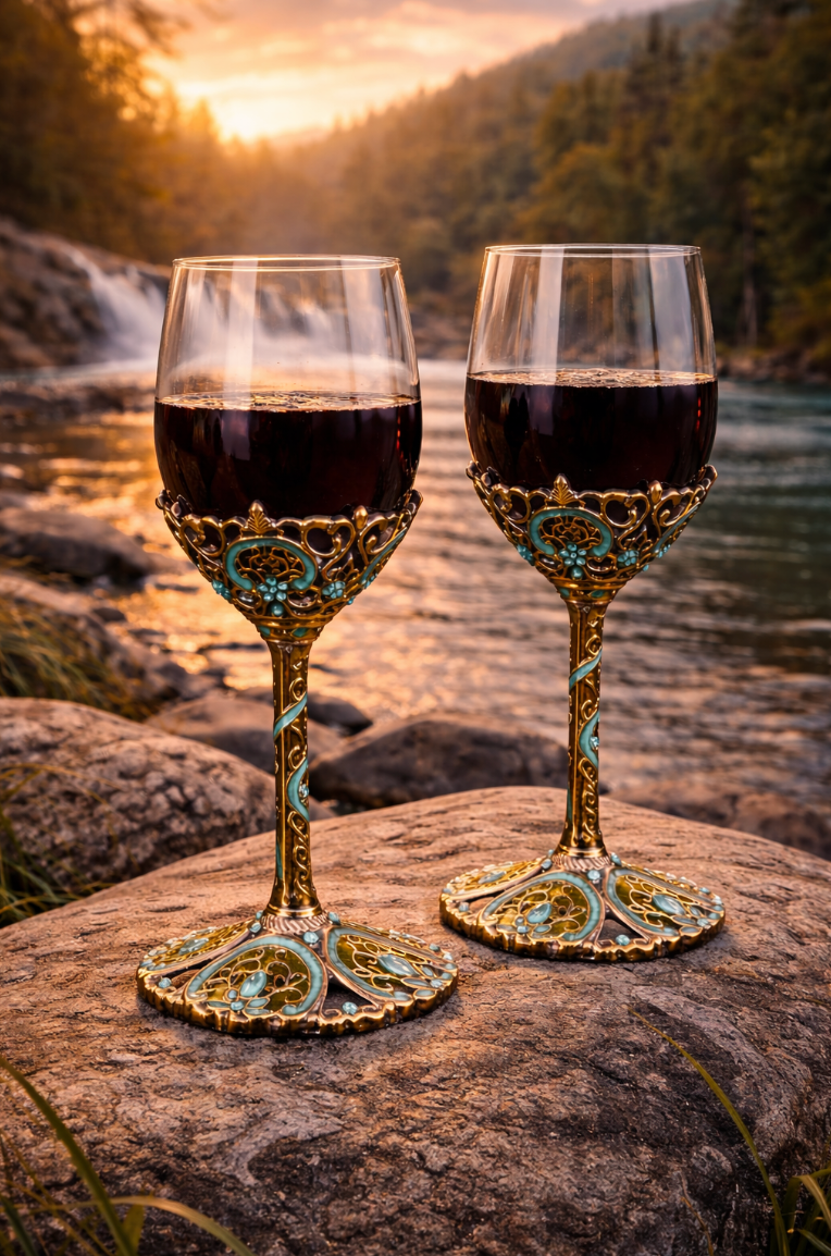 The Earthbound Champagne Glass – Enchanted Carry